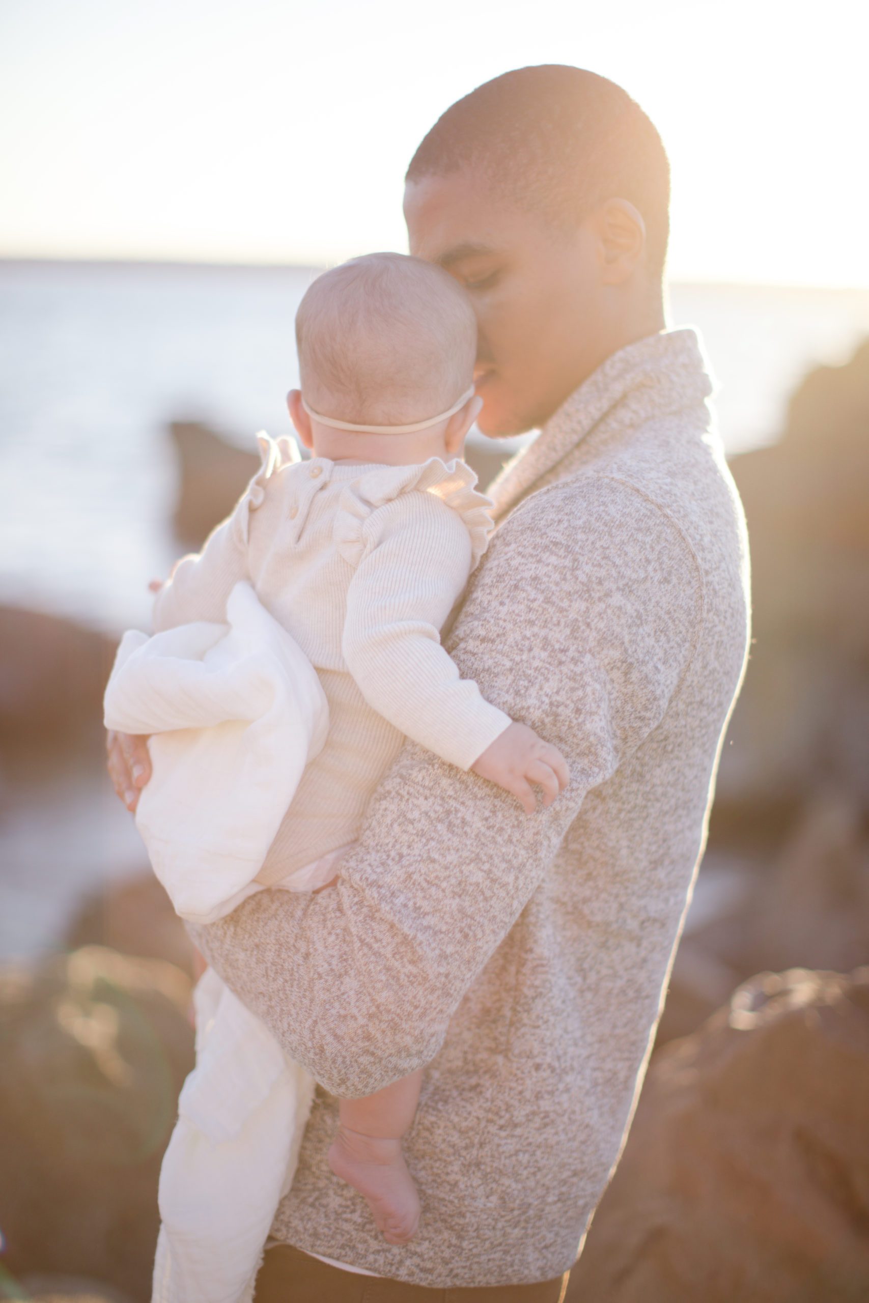 Sunset Beach Family Session Sneak Peek | Spann Family ...